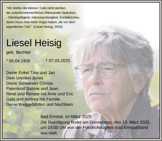 Traueranzeigen | Trauer.HNA.de